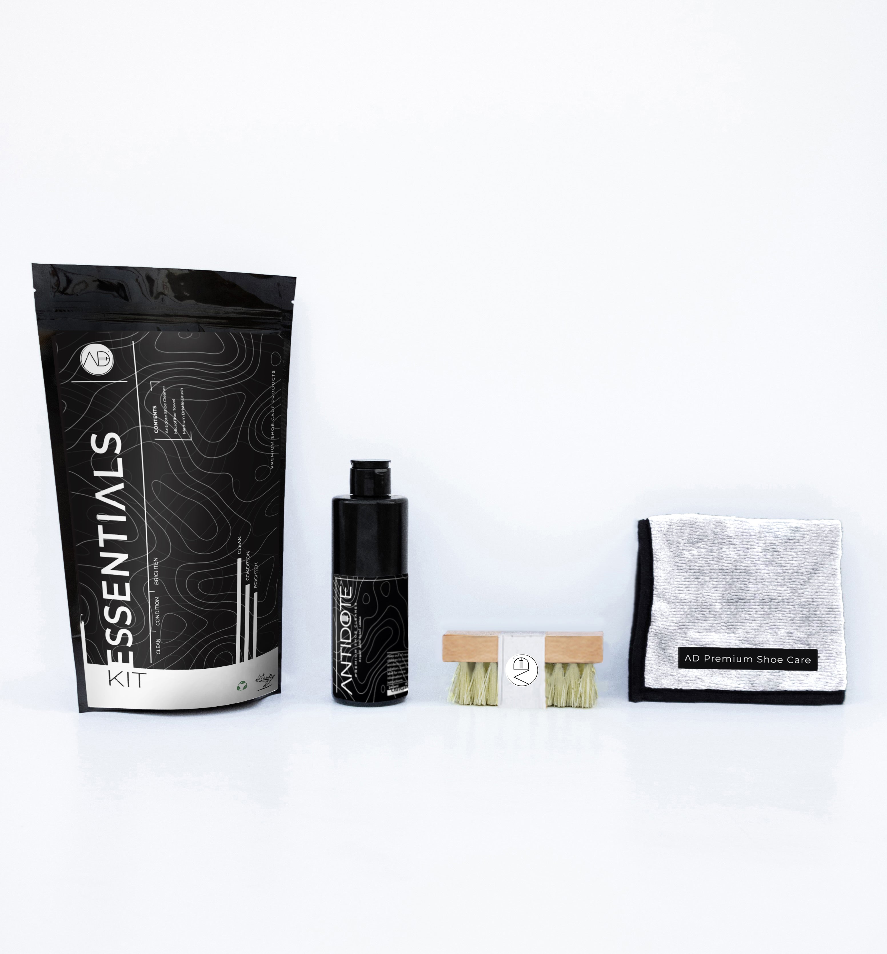 Essentials Shoe Cleaning Kit – AD ShoeCare